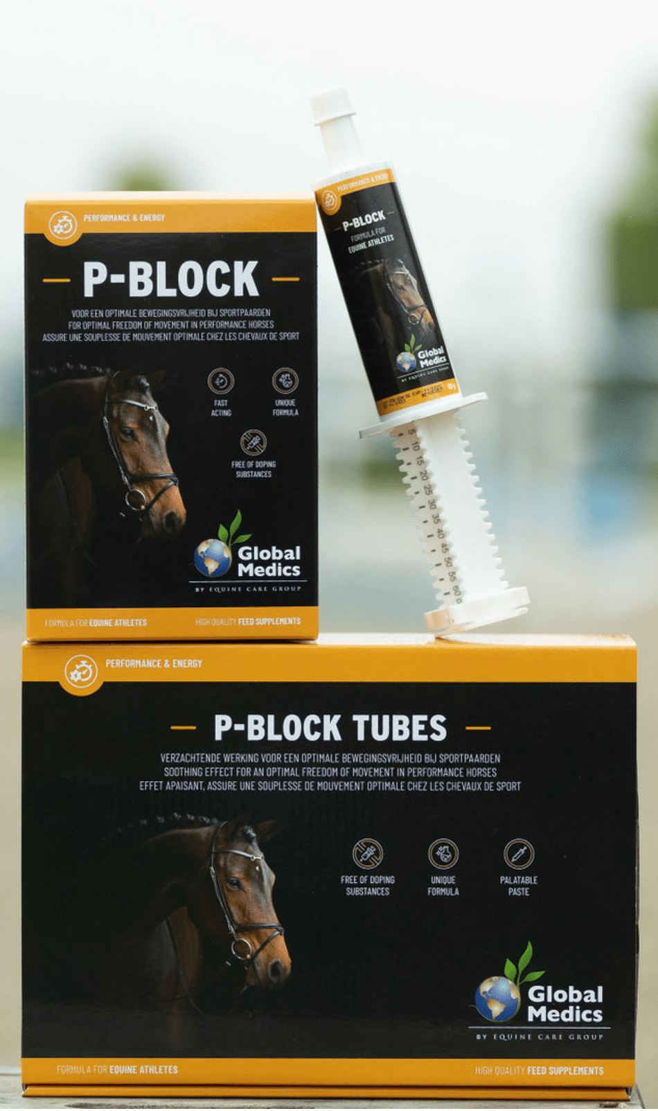 P-Block landing page - Global Medics